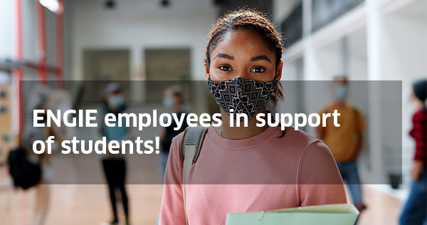 ENGIE employees in support of students!