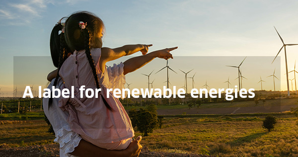 A label for renewable energies