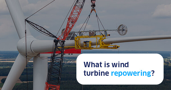What is wind turbine repowering?