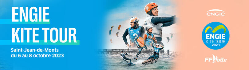 Return of the ENGIE KITE TOUR: third stage in Saint-Jean-de-Monts
